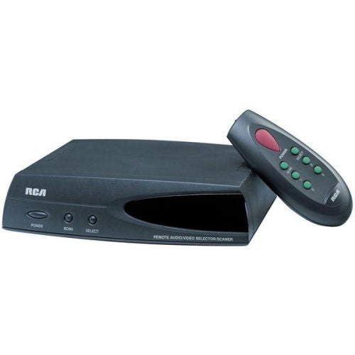 RCA VH915 Audio / Video Source 4 Inputs 1 Output Selector Switch Box w ...